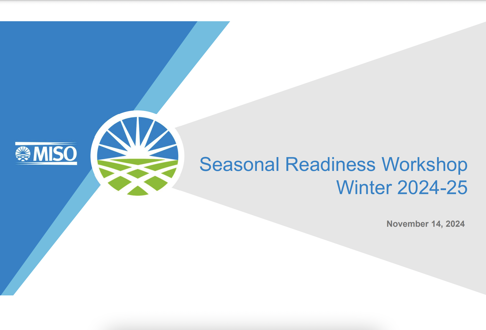MISO shares its 2024-25 winter readiness outlook - GO15